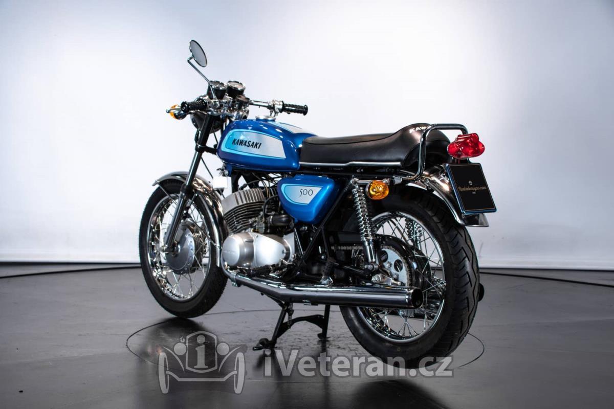 Prodám Kawasaki 500 mach iii h1a r.v. 1971 - i-Veteran.cz