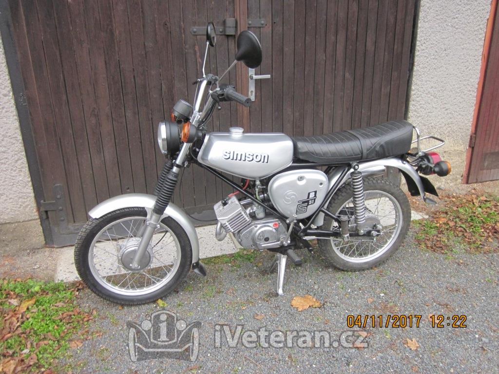 Prodám Simson S 51 enduro r.v. 1985 - i-Veteran.cz